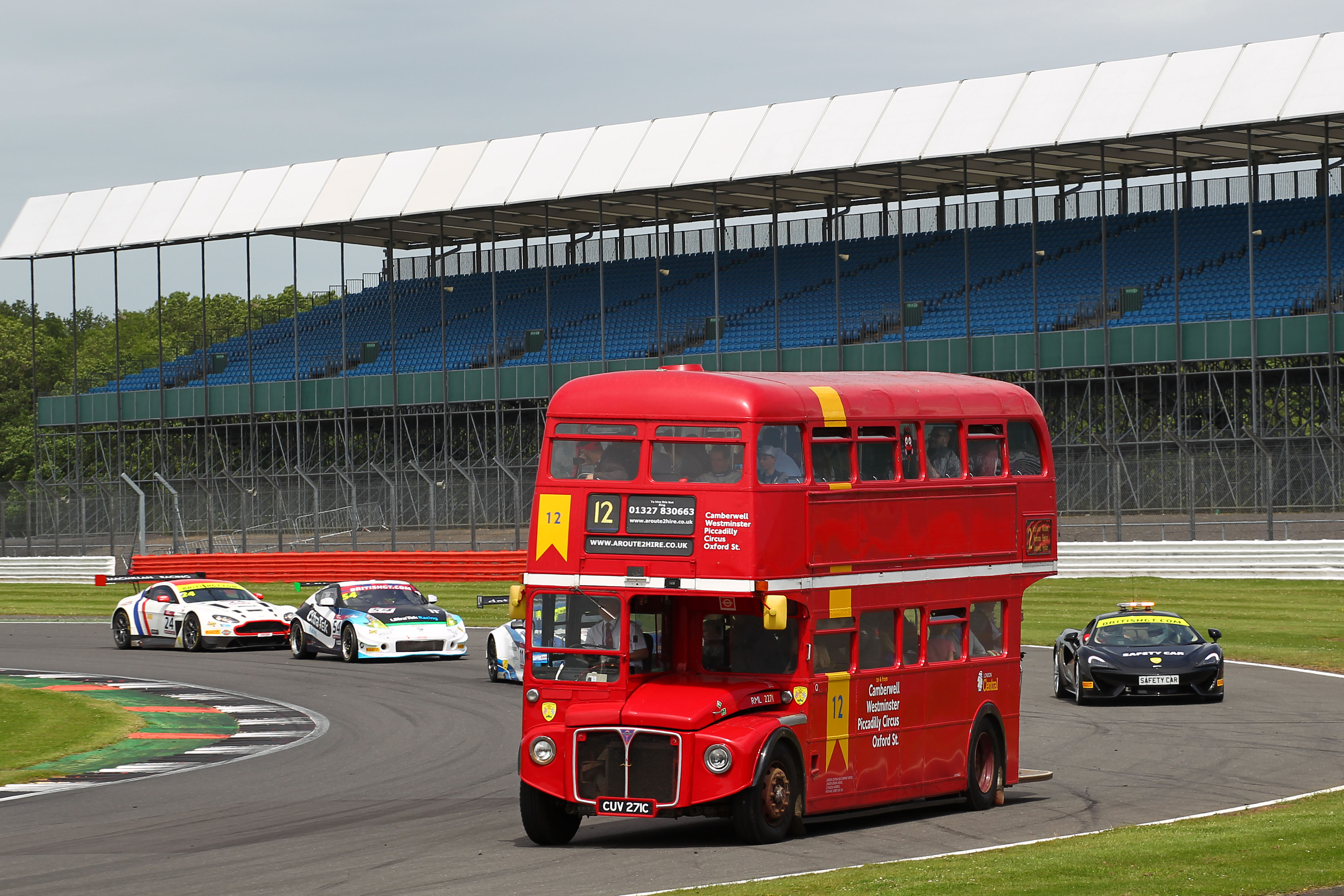 Race cars and a Routemaster: Circuit Safari returns at Donington, and you could be onboard ...