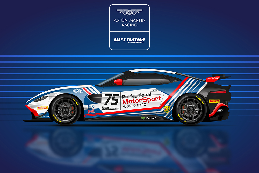 Optimum confirm Robinson and Matthiesen in second Aston Martin GT4 ...
