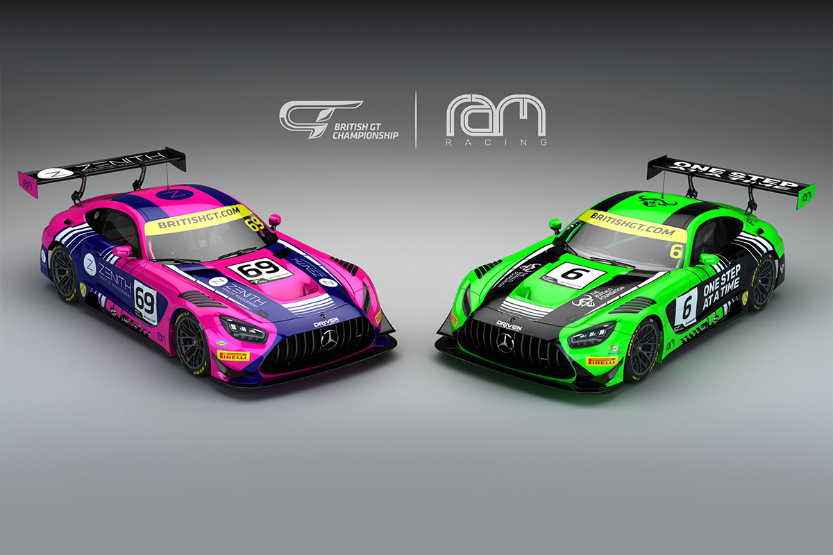 RAM confirm two evo-spec Mercedes-AMG GT3s for De Haan/Kujala and ...